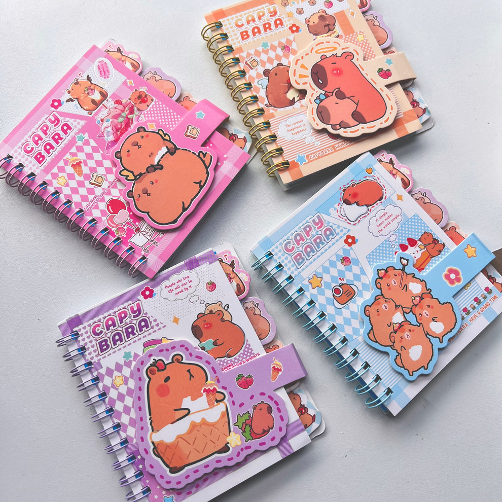 Mini libreta capibara – Kawaii Sweet Style