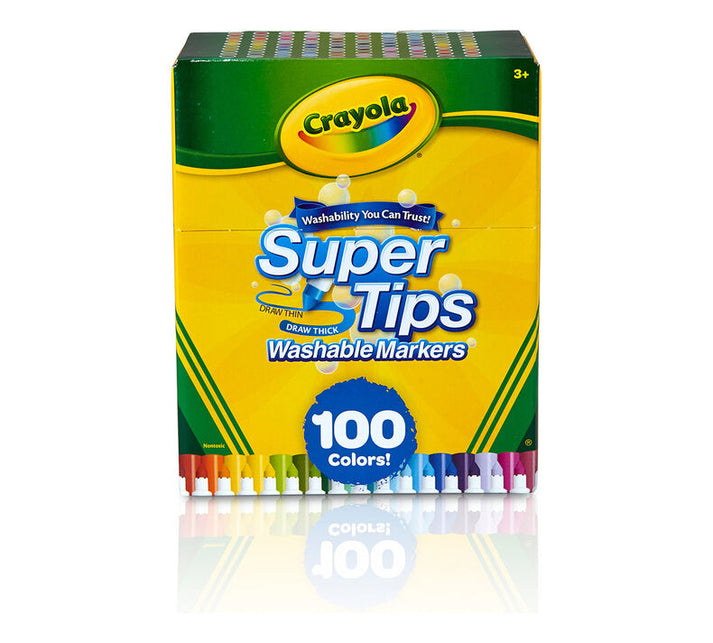 Marcadores Crayola Supertips 100 – Kawaii Sweet Style