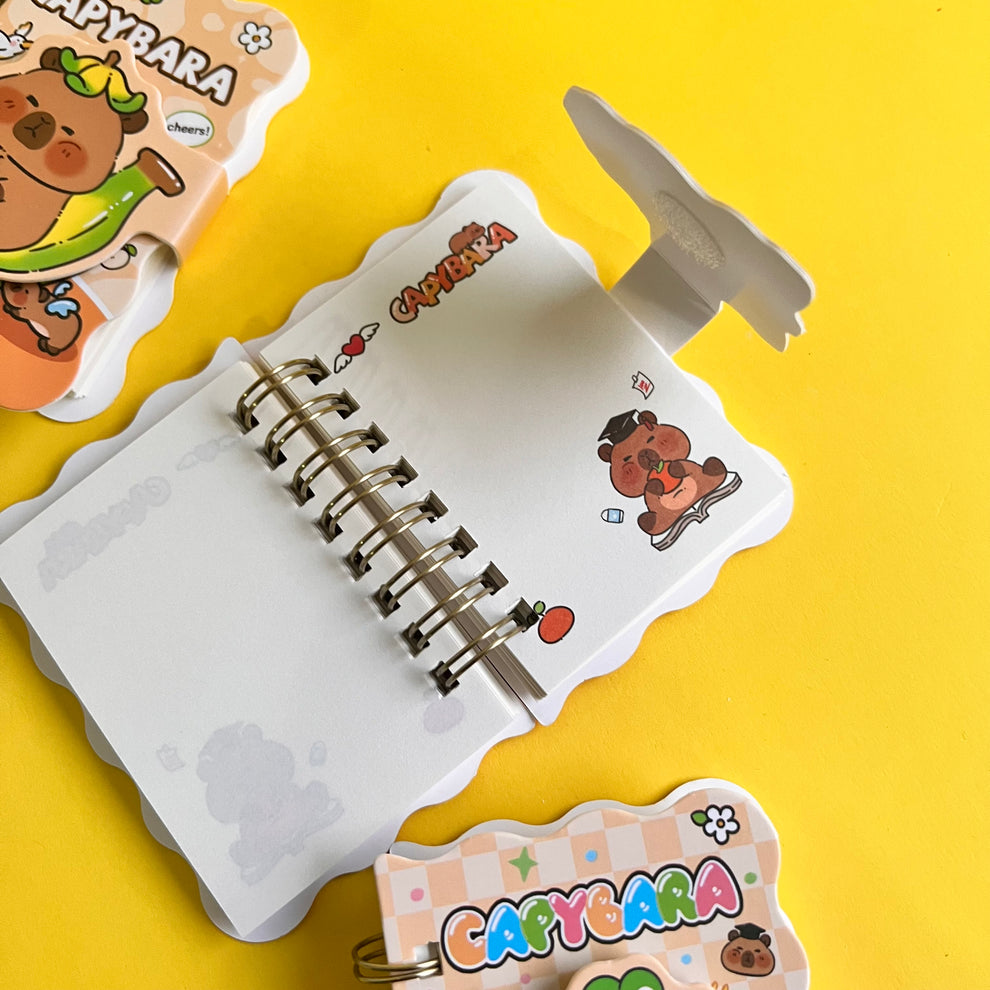 Libreta mini capibara – Kawaii Sweet Style
